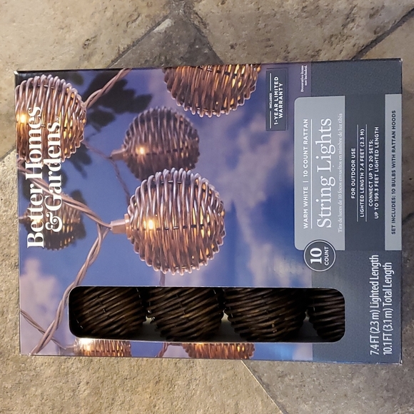 Better Homes And Gardens | Other | Better Homes Gardens Count Rattan ...